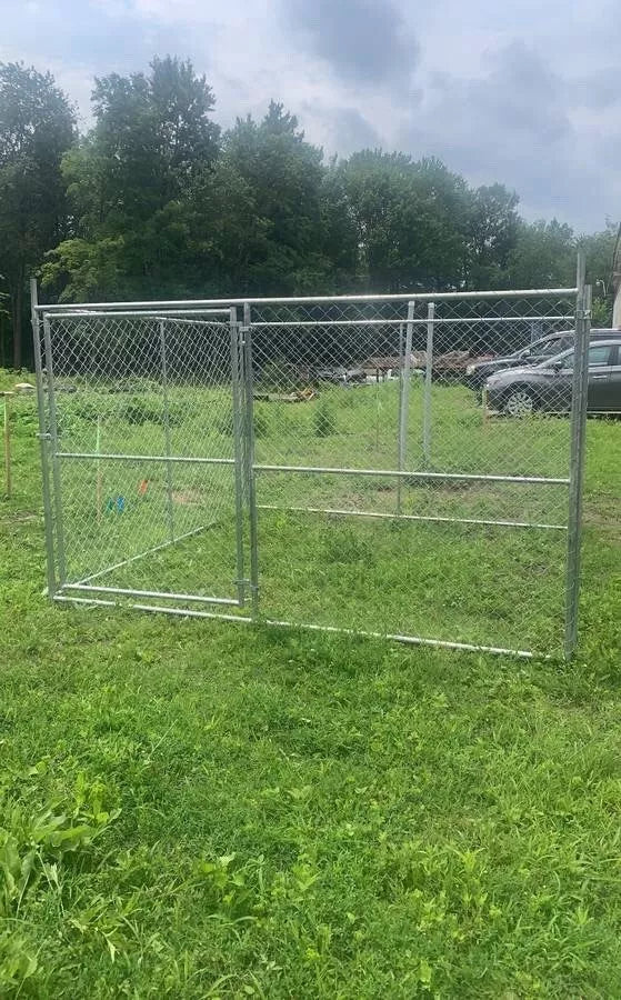 Chain Link Fence Panel Kit – IBC Tanks Northeast